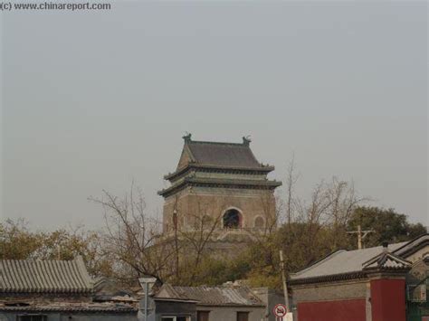Drum Tower Beijing 3 Walk Gulou Dajie West Of Dianmenwai Dajie By