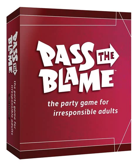 Pass The Blame Board Game Board Game At Mighty Ape Nz