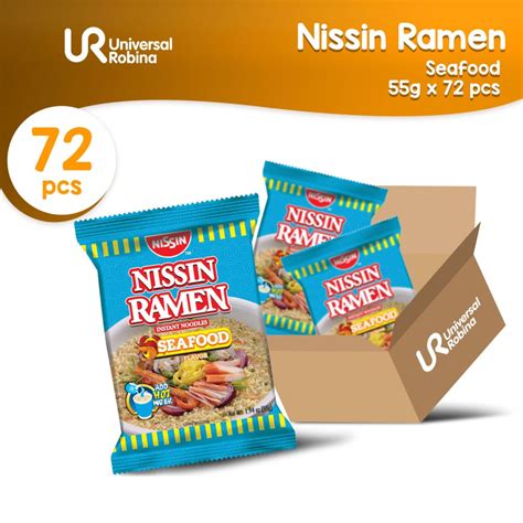 Nissin Ramen Seafood 55g 72 Pcs Shopee Philippines