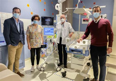 Embamat financia un respirador para la UCI neonatal del Hospital Sant Joan de Déu Barcelona