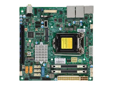 Supermicro X11ssv Lvds Server Motherboard Intel Chipset Socket H4 Lga 1151 Mini Itx