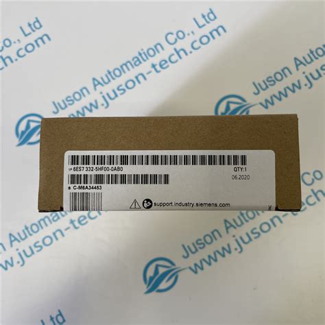 Siemens Analog Output Module 6es7332 5hf00 0ab0 Simatic S7 300 Analog