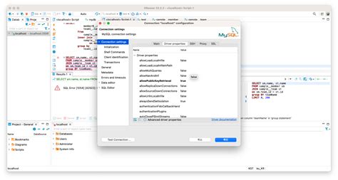 Mysql Public Key Retrieval Is Not Allowed