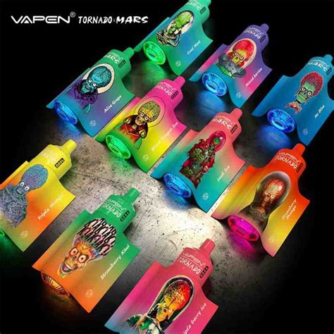 China Customized VAPEN MARS 9000 PUFFS Manufacturers Factory
