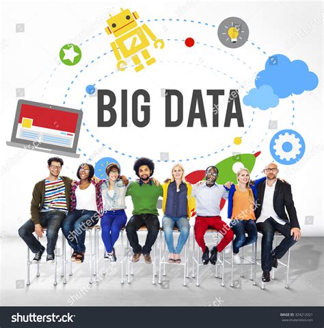 Big Data Database Storage Analysis Security Foto Stok 324212021