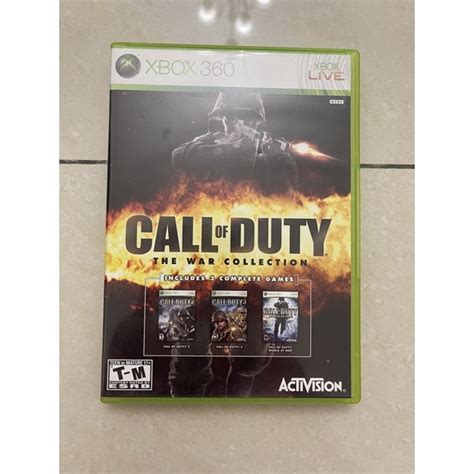 Xbox360 Call Of Duty 決勝時刻 The War Collection 戰爭合集 蝦皮購物