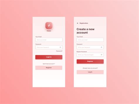 Quiz App Login And Registration Ui By Saurabh Daswant On Dribbble