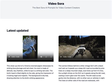 Video Sora Aigc网址导航aigc网址导航