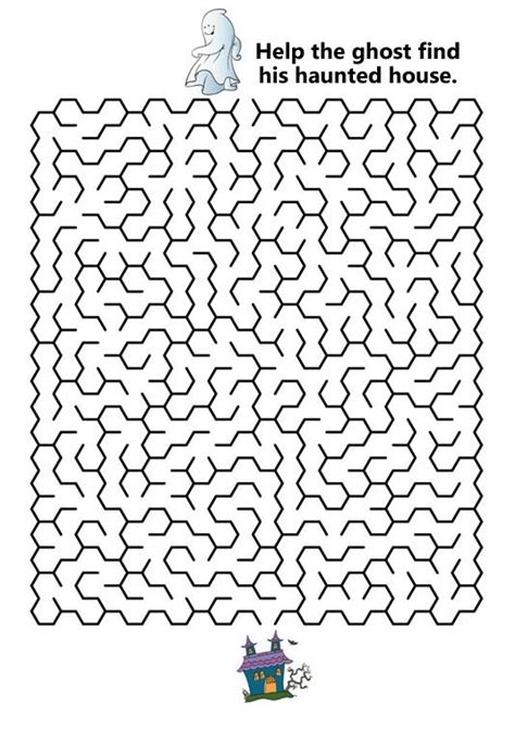 두더지 어려운 미로찾기 프린트 도안자료