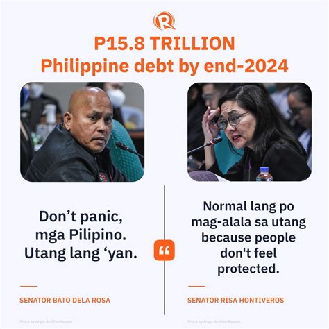 Senators Bato Dela Rosa And Risa Hontiveros Have Contrasting Reactions