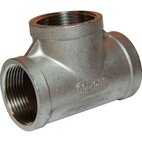 BSP Female T Piece Stainless Steel