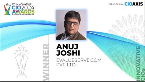 Anuj Joshi On Linkedin Thank You Cioaxis Team 107 Comments