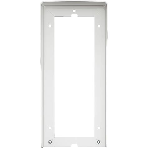 Sfera Modular Entrance Panel Rainshield 3 Module White Simkiss Solutions
