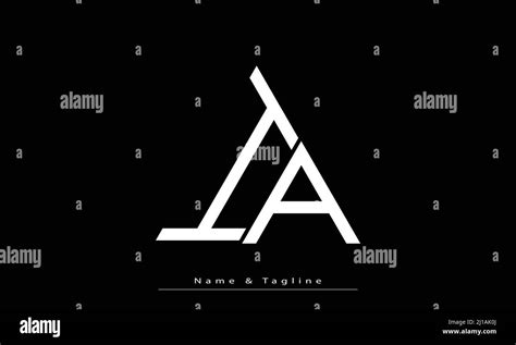Alphabet Letters Initials Monogram Logo Ia Ai Stock Vector Image
