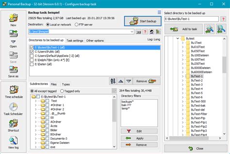 Personal Backup Backup Task