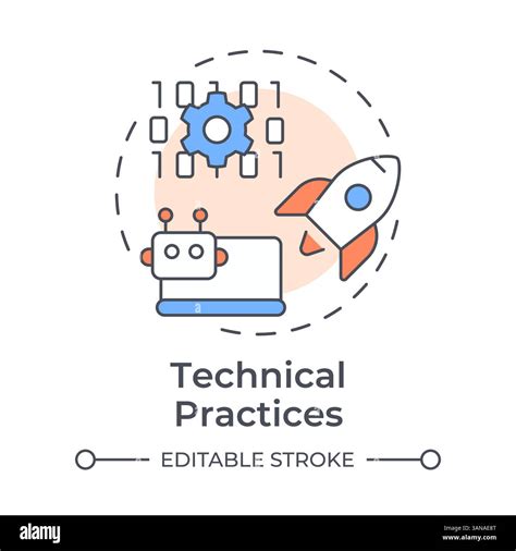 Technical Practices Multi Color Concept Icon Stock Vector Image And Art Alamy
