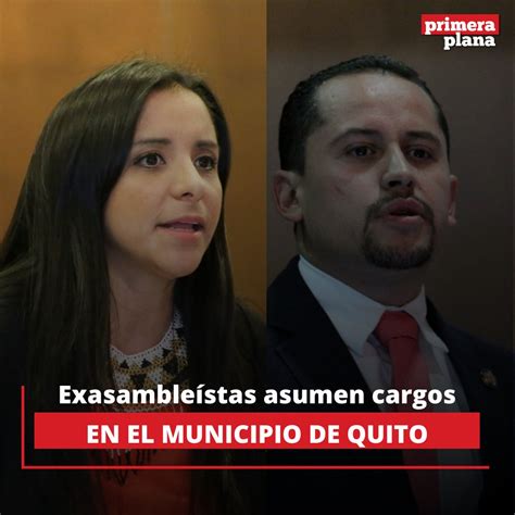 PrimeraPlanaECU on Twitter El alcalde de Quito Pabel Muñoz