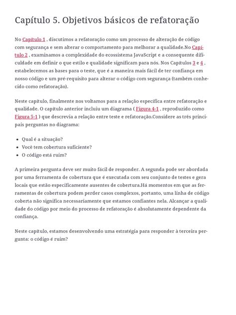 Basic Refactoring Goals Refactoring Javascript Pdf Script Java