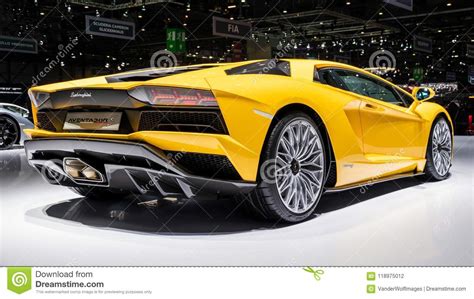 Lamborghini Aventador S Sports Car Editorial Photography Image Of