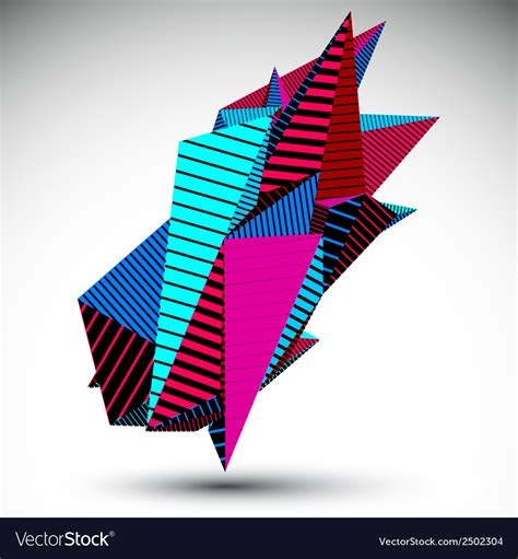 Complicated Contrast Eps8 Figure Constructed From Vector Image