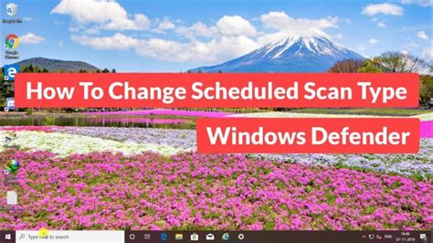 使用 Powershell 變更 Windows Defender 排程掃描模式。 Mundowin