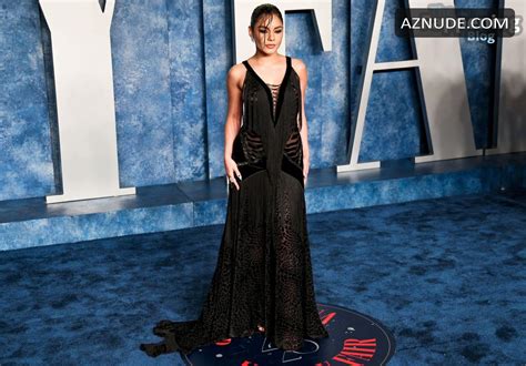 Vanessa Hudgens Sexy Flashes Her Hot Tits At The Vanity Fair Oscar Party In Beverly Hills AZNude