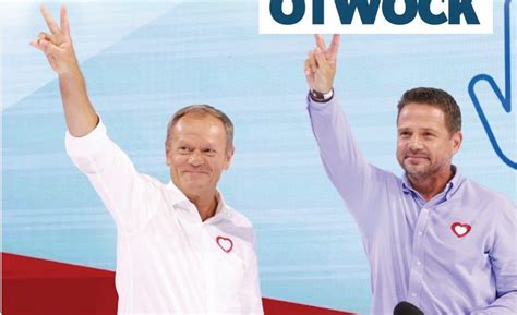 Polityczny plan poniedziałku wiec Tuska i Trzaskowskiego Morawiecki w