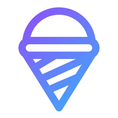 Ice Cream Generic Gradient Icon