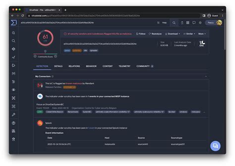 Unifying Threat Context With Virustotal Connectors ~ Virustotal Blog