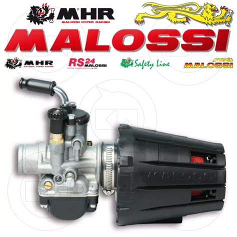 MALOSSI 1611021 CARBURATORE Mhr Dell Orto Phbg 19 Bs Piaggio Nrg