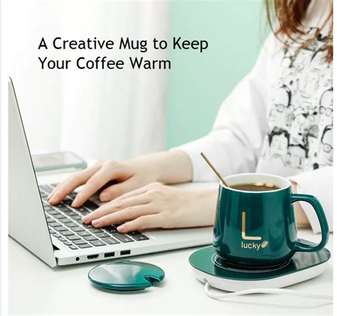 Wholesale Smart Electric Coffee Mug Warmer With Coaster Heated Cup For