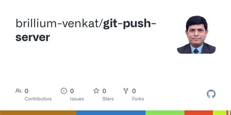 Github Brillium Venkatgit Push Server