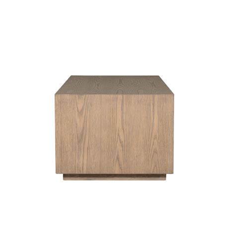 Hayden Smoked Oak Rectangular Coffee Table Rowen Homes