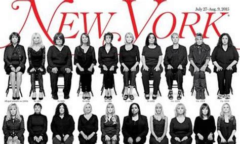 Capa De Revista Traz 35 Das 46 Mulheres Que Acusam Bill Cosby De Abuso