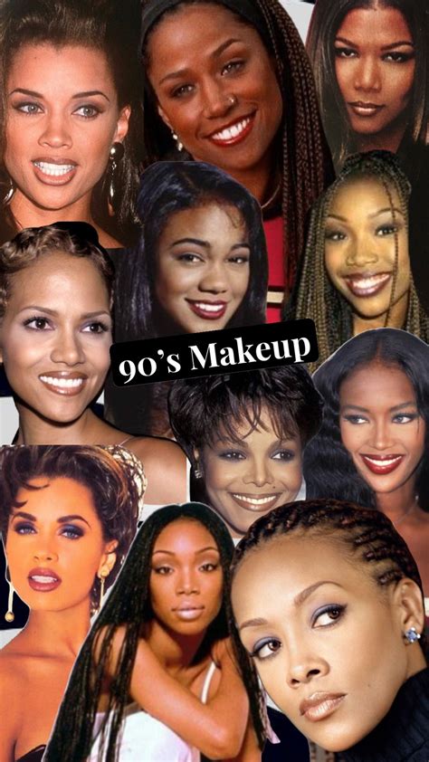 Pin By 𝐏𝐀𝐌𝐄𝐋𝐀𝐑𝐀𝐘Ë𝐋𝐋𝐄🧘🏾 On Looks 90s Makeup Look 90s Makeup