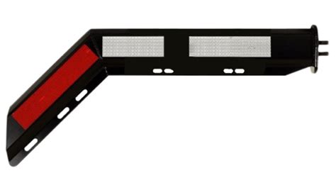 Mud Flap Brackets Spring Loaded Angled 1 1 8 Spacing Cm3045bct