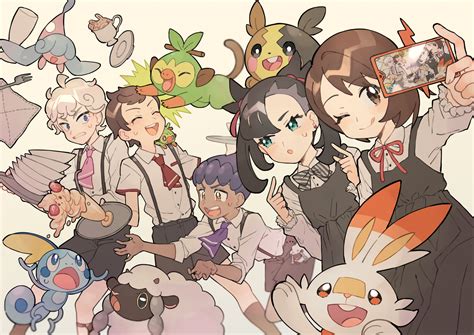 Marnie Gloria Rotom Morpeko Rotom Phone And More Pokemon And More Drawn By Rata
