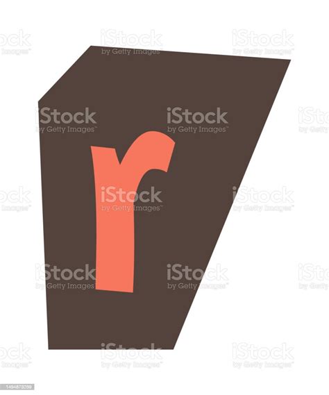 익명 클리핑 글꼴 R 편지 고철에 대한 스톡 벡터 아트 및 기타 이미지 고철 벡터 세로 구도 Istock