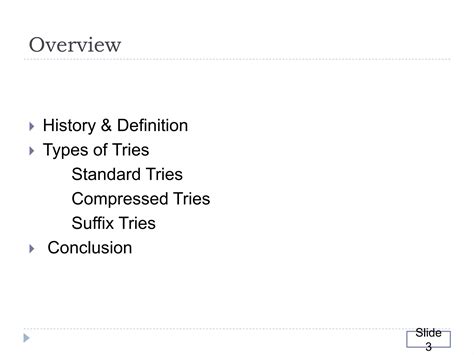 Data Structure Tries Pptx