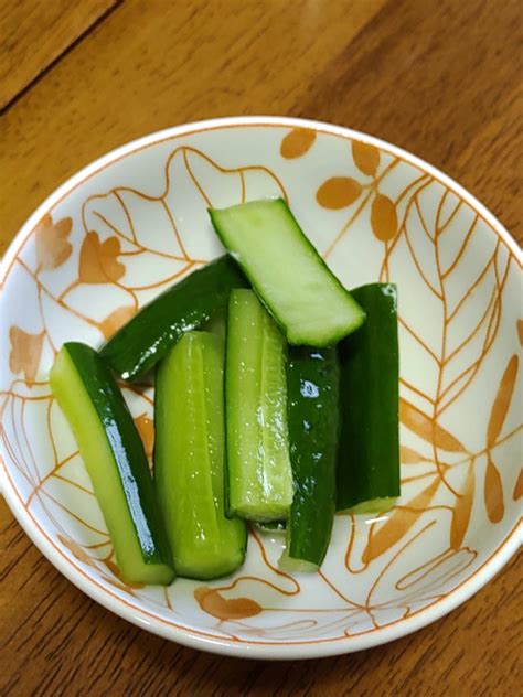 簡単！きゅうりの浅漬け レシピ・作り方 By Hana 41 楽天レシピ
