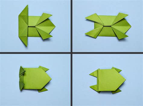 How To Make A Origami Frog For Beginners