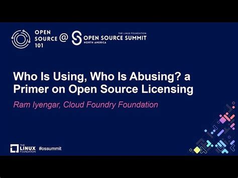 Free Video Who Is Using Who Is Abusing A Primer On Open Source