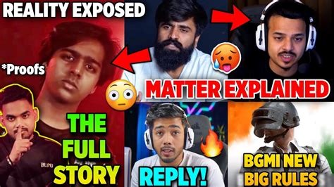 Full Matter Explained🥵 Ghatak Bhai And Thug Bhai Reply😯 Scout Reply🔥