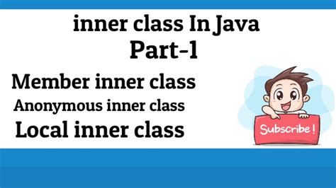 Inner Class In Java Java Tutorial By Stay Focused Youtube