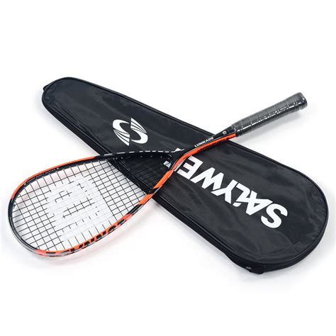 Salywee Squash Racket With Free Bag Full Carbon Fibre Ultralight