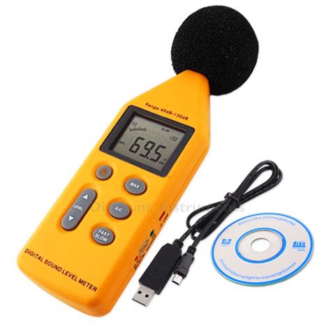 Sell Digital Sound Pressure Level Meter Noise Decibel 40 130 DB Bar Graph 5 Range In Default
