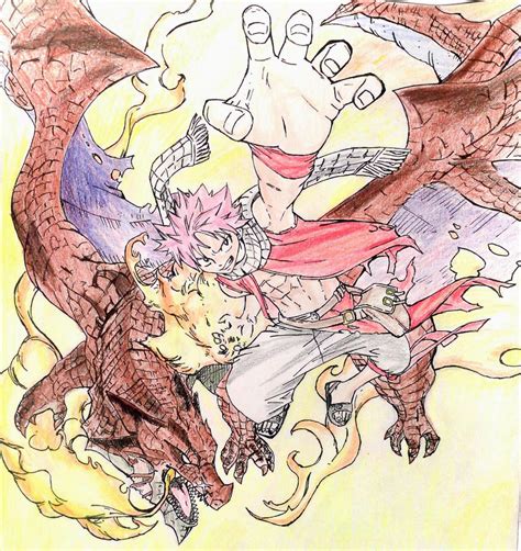 Natsu And Igneel By Turskeluth On Deviantart