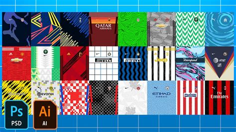 Football Pattern Template