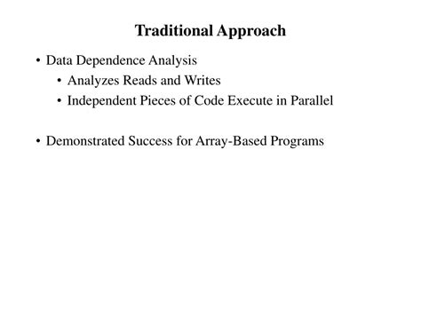 Ppt Commutativity Analysis A New Analysis Framework For Parallelizing Compilers Powerpoint