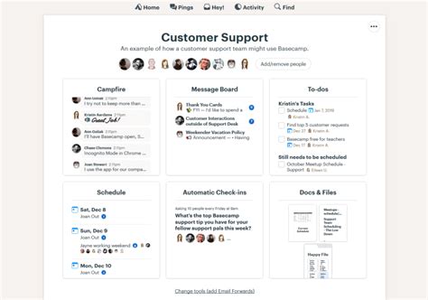 Basecamp Project Management Software Productivity Land